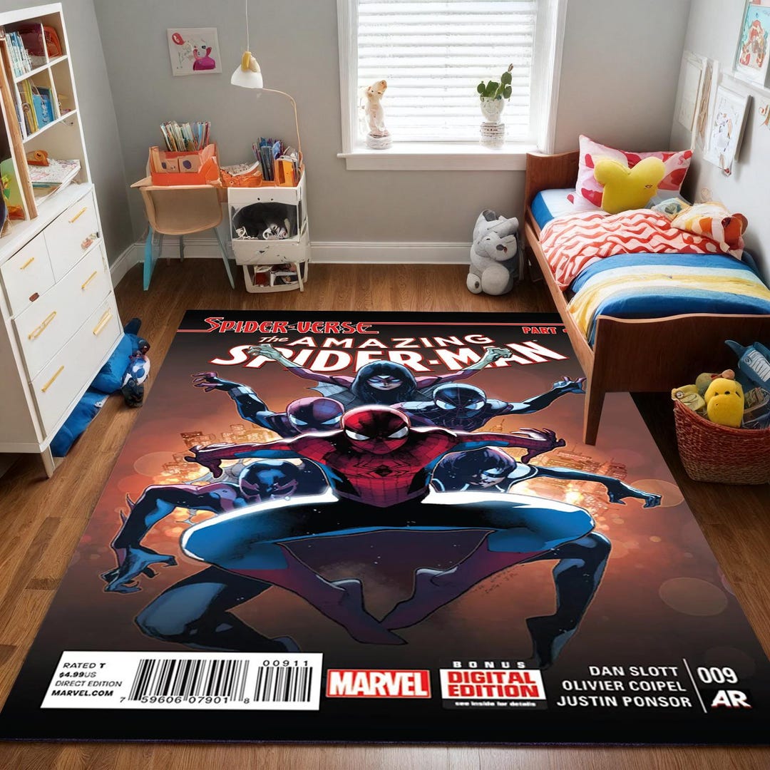 Spider-man Rug, Heroes, Amazing, Spiderman and Friends Rug, Spiderman ...