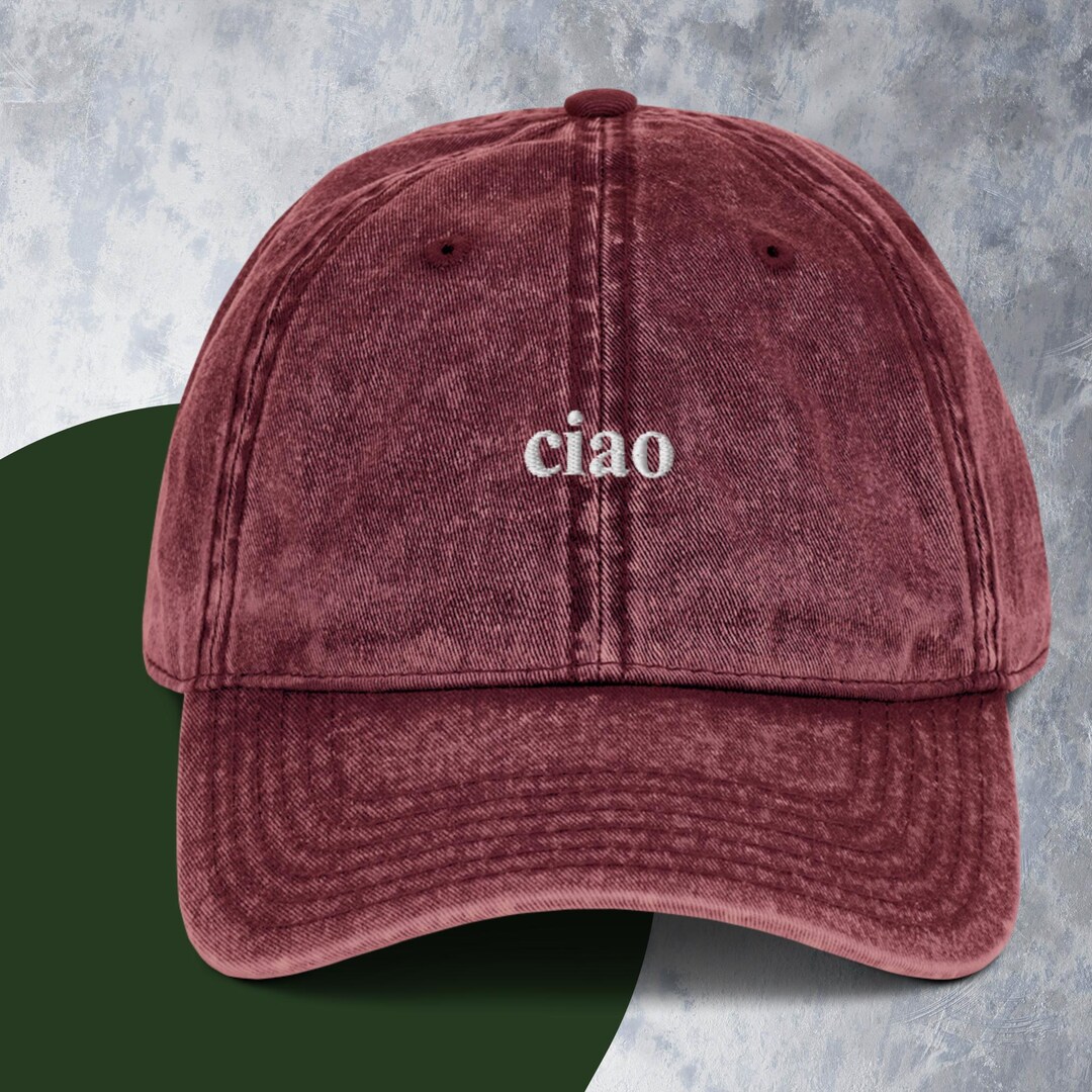 CIAO, Hat, Stylische Cap, Stylish Hat, Lifestyle Hat, Embroidered Hat ...