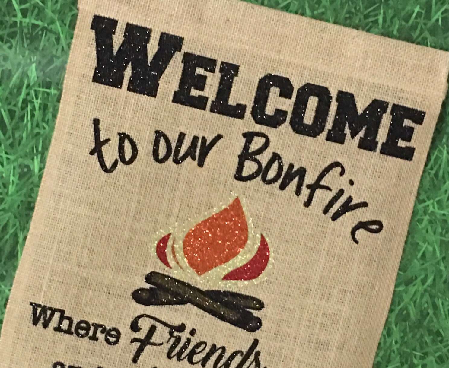 Bonfire Sign Bonfire Party Garden Flag Bonfire Decor Camp - Etsy Ireland