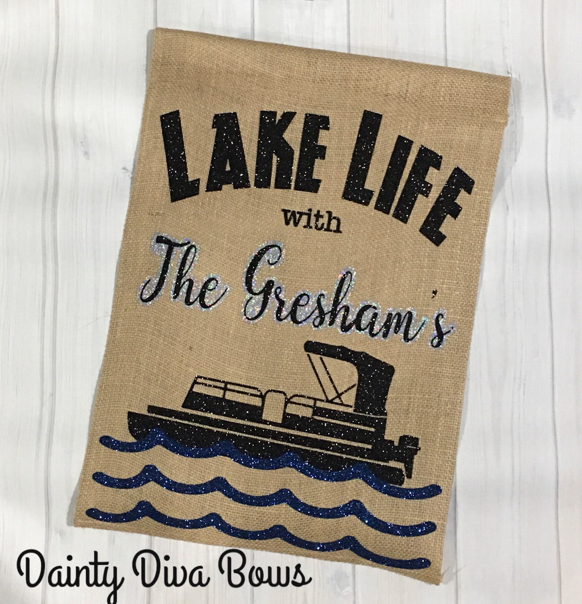 Lake Life Garden Flag, Lake House Decor, Nautical Flag, Nautical Decor ...