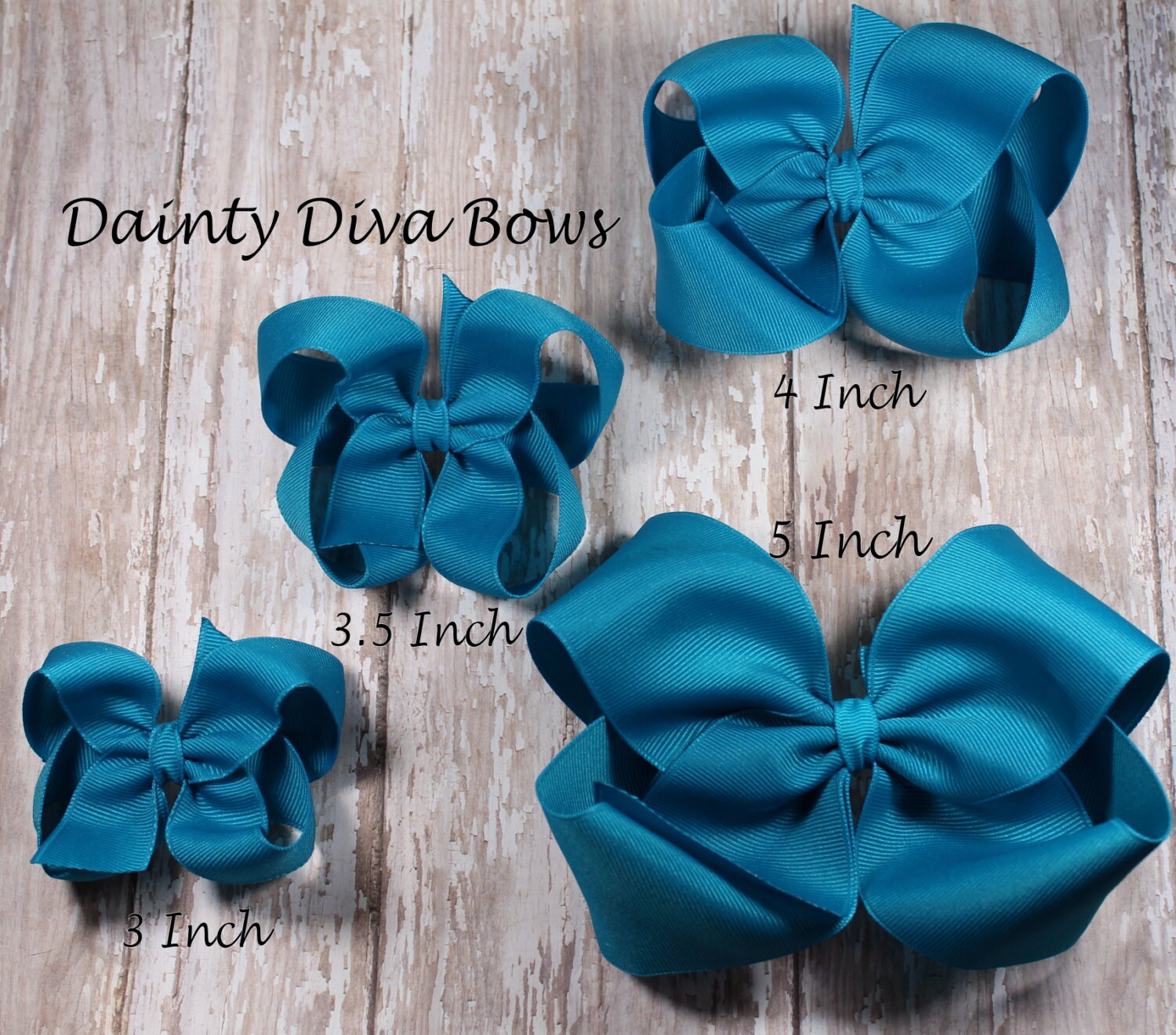 MEDIUM Bow Boutique Hair Bow 3.5 Inch Bow Toddler Hair Bow - Etsy