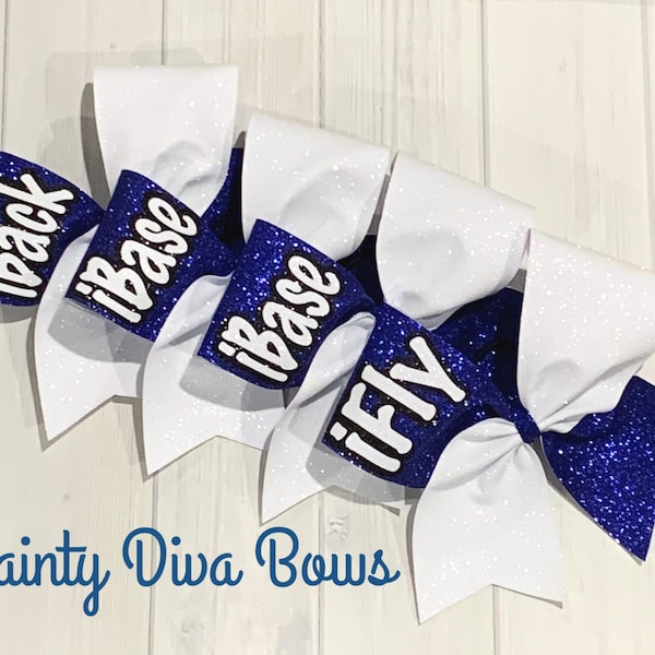 All Star Cheer Bows - Etsy