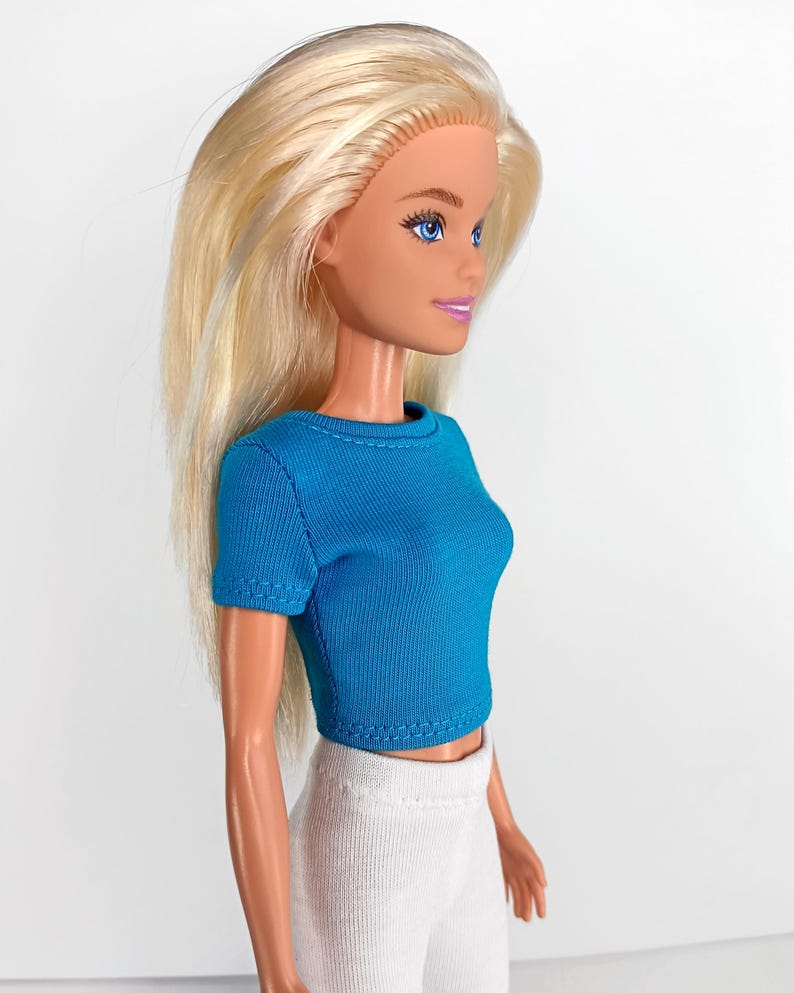 PDF Pattern Fitted T-shirt for Barbie Doll - Etsy