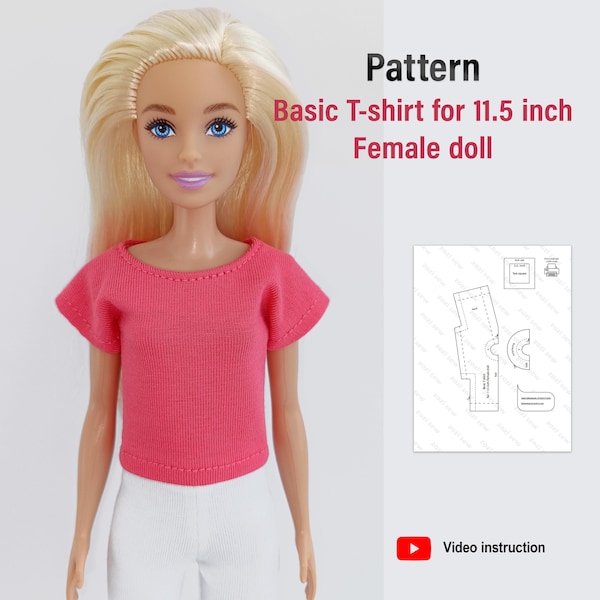 Barbie Doll Patterns - Etsy