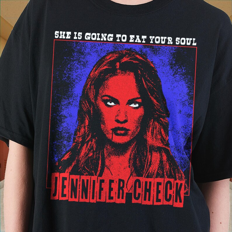 Jennifer Check Megan Fox Tshirt | Horror Movie Tshirt | Vampire - Etsy
