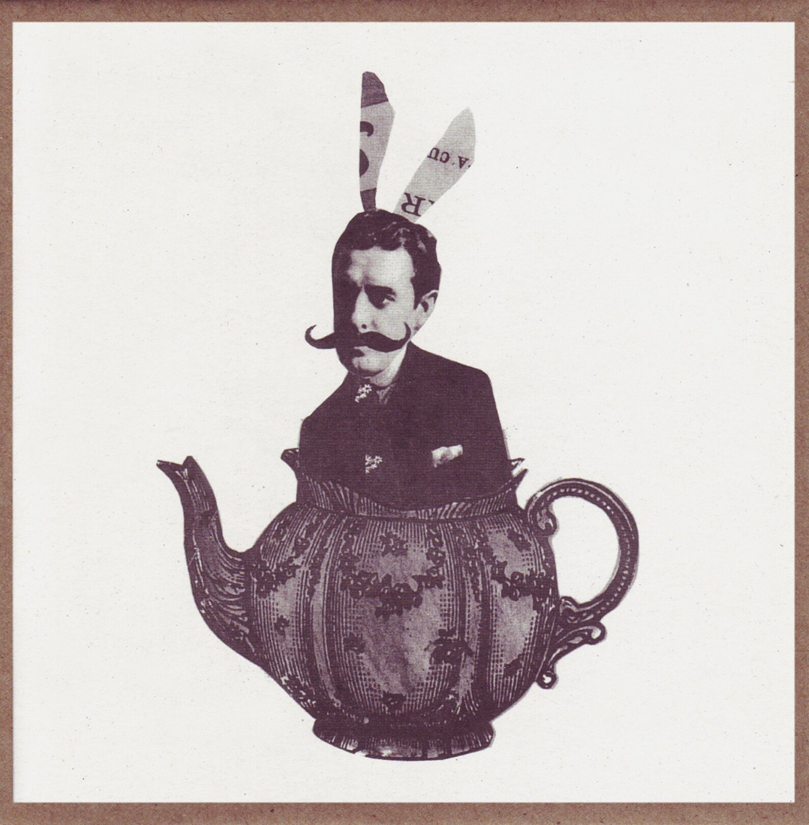Teapot Man Greetings Card - Etsy UK