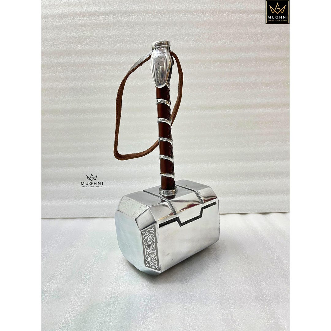 Personalized Aluminum Mjolnir, Engraved Thor Hammer, Norse Mythology ...