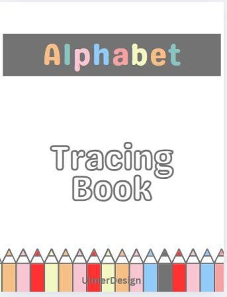 Alphabet Tracing - Etsy