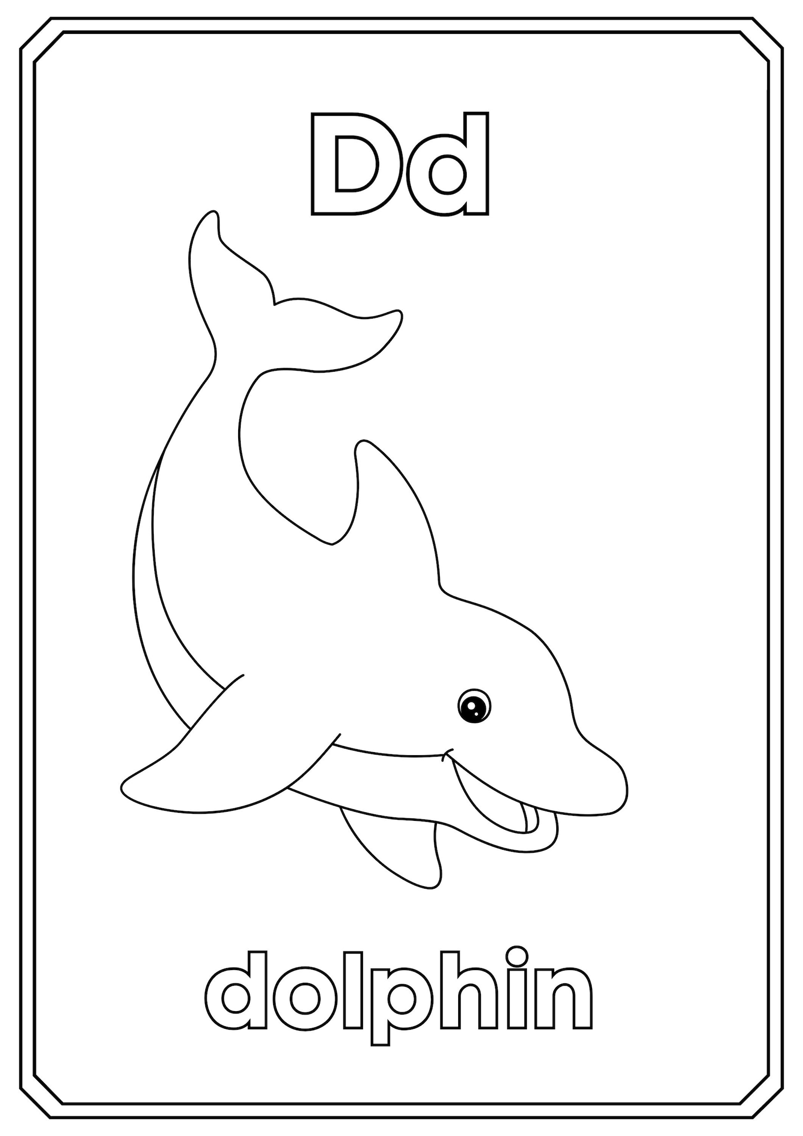 A to Z Animal Adventures: A Coloring Alphabet Book Digital File PDF ...