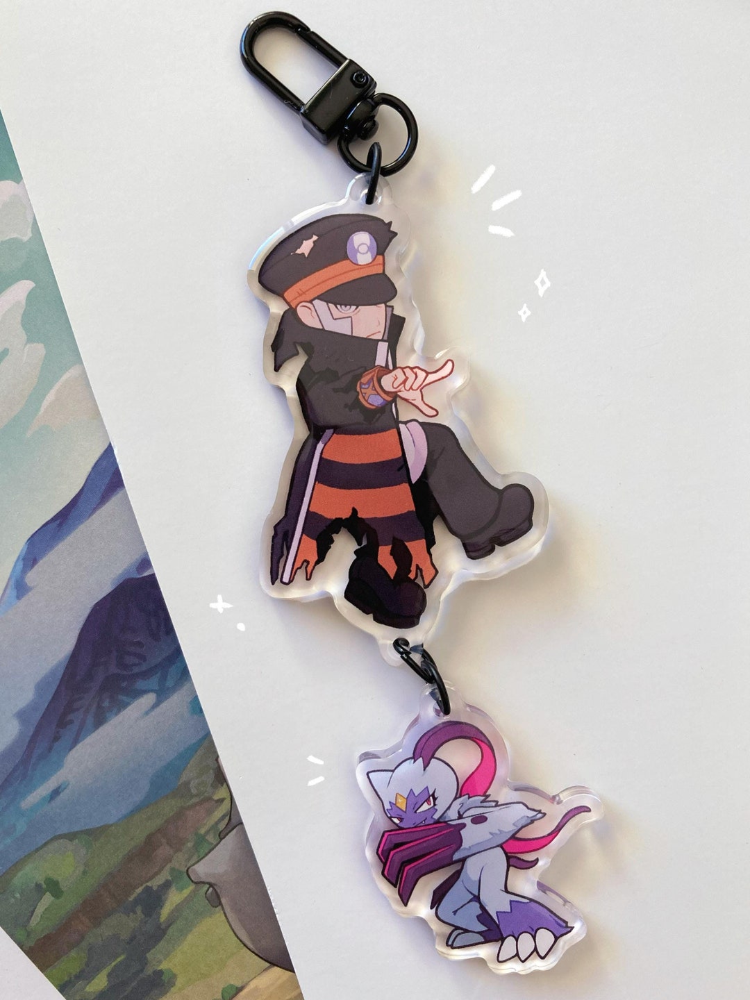 Warden Ingo Submas Connection Keychains - Etsy