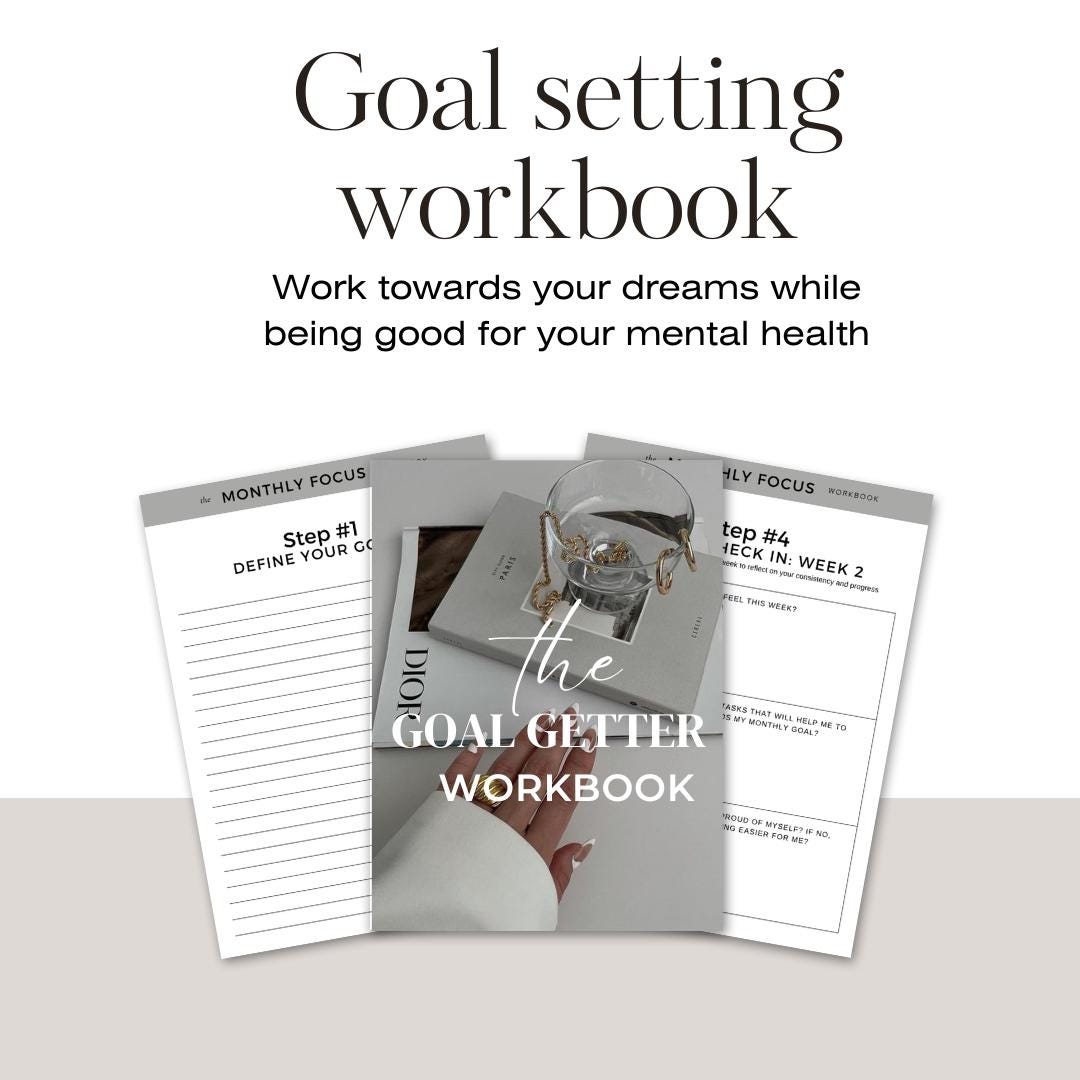 Dream Achiever: the Ultimate Goal-getter Workbook - Etsy