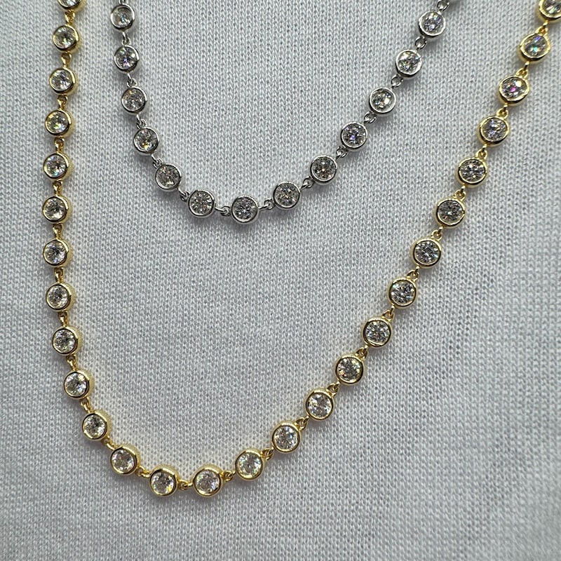 Basil Necklace in 18k - Etsy