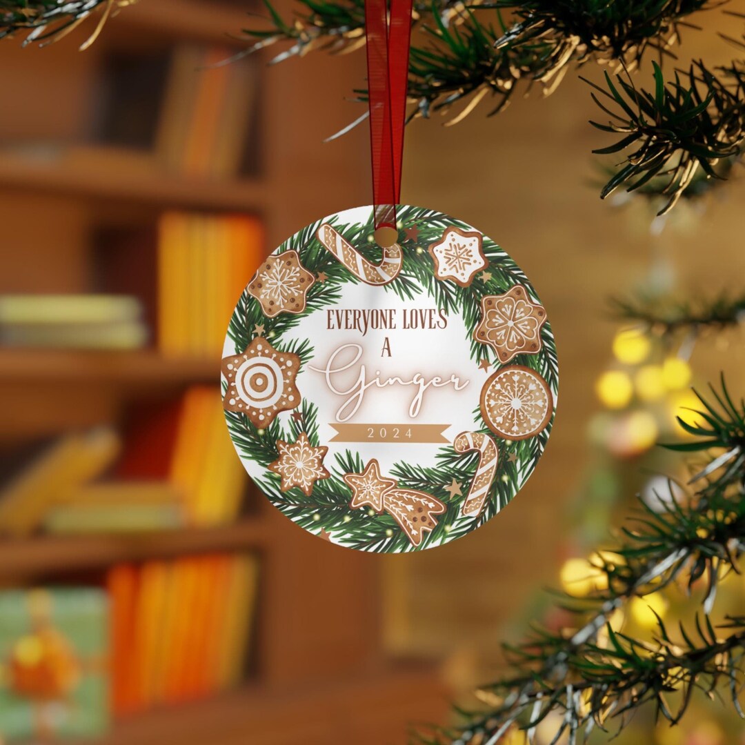 Everyone Loves a Ginger Quote, Christmas Decor for Redheads, Holiday ...