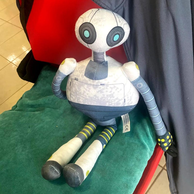 Robot Plush - Etsy