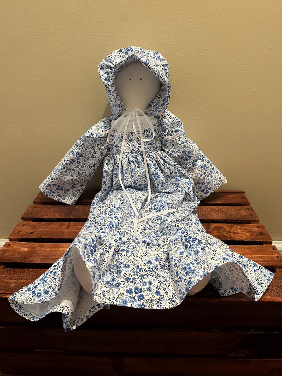 Pioneer Rag Doll - Etsy
