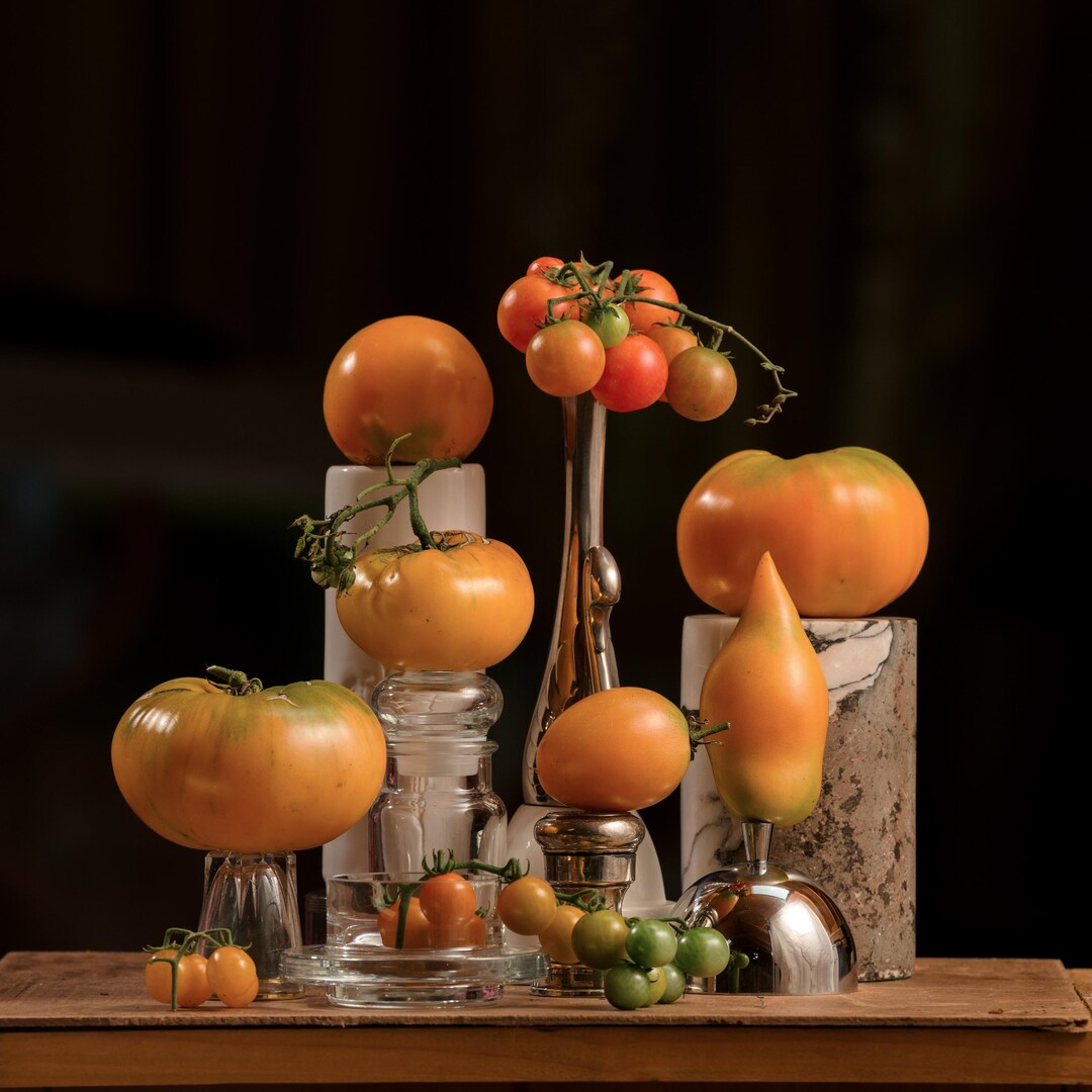 Heirloom Orange Tomato Fine Art Print - Etsy