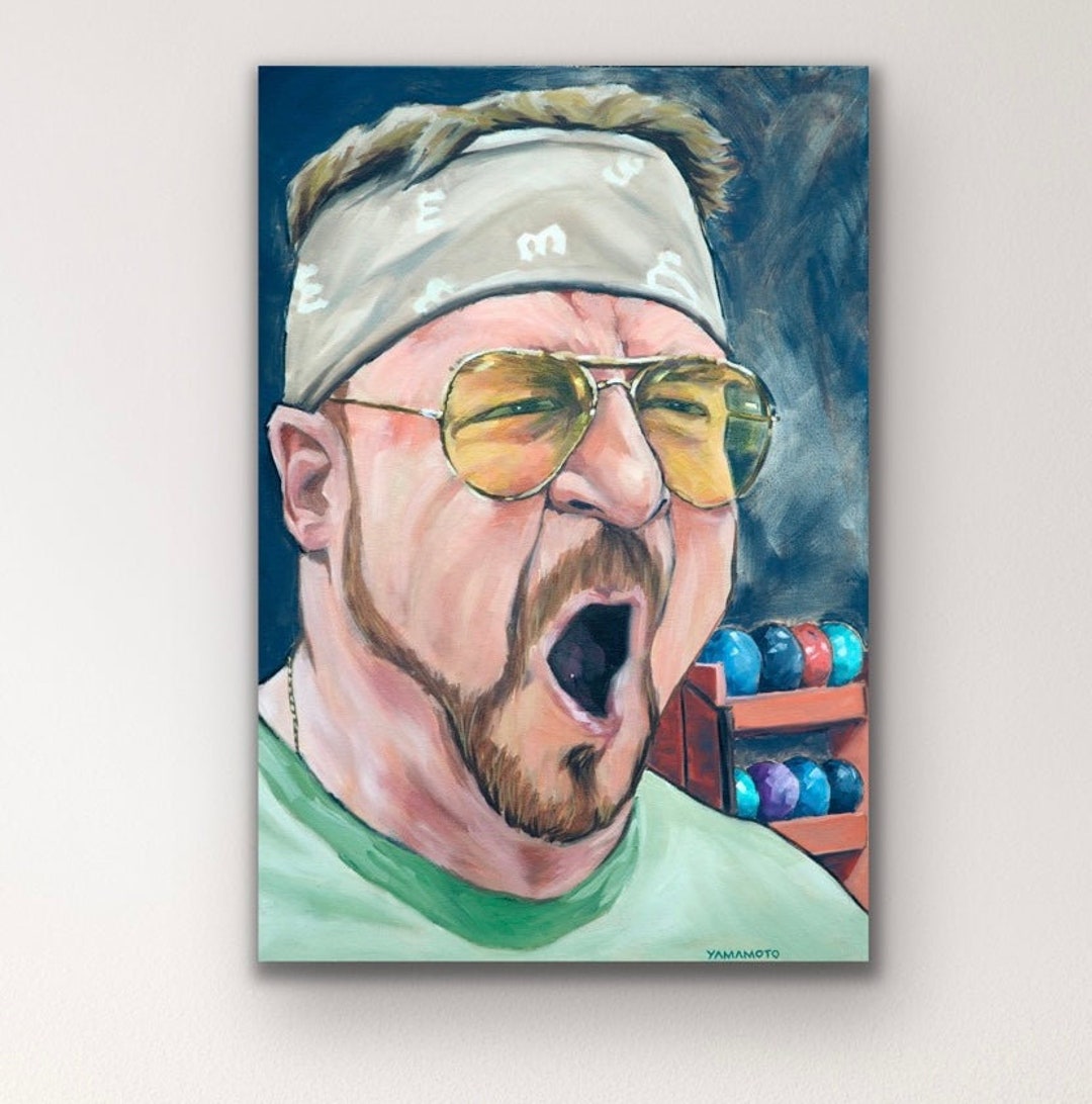 Walter, the Big Lebowski Art Print - Etsy