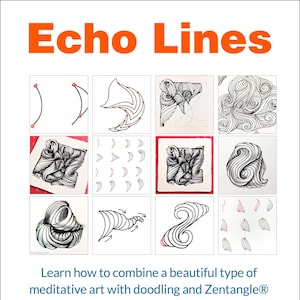 Echo Lines - Download PDF Tutorial Ebook - Etsy
