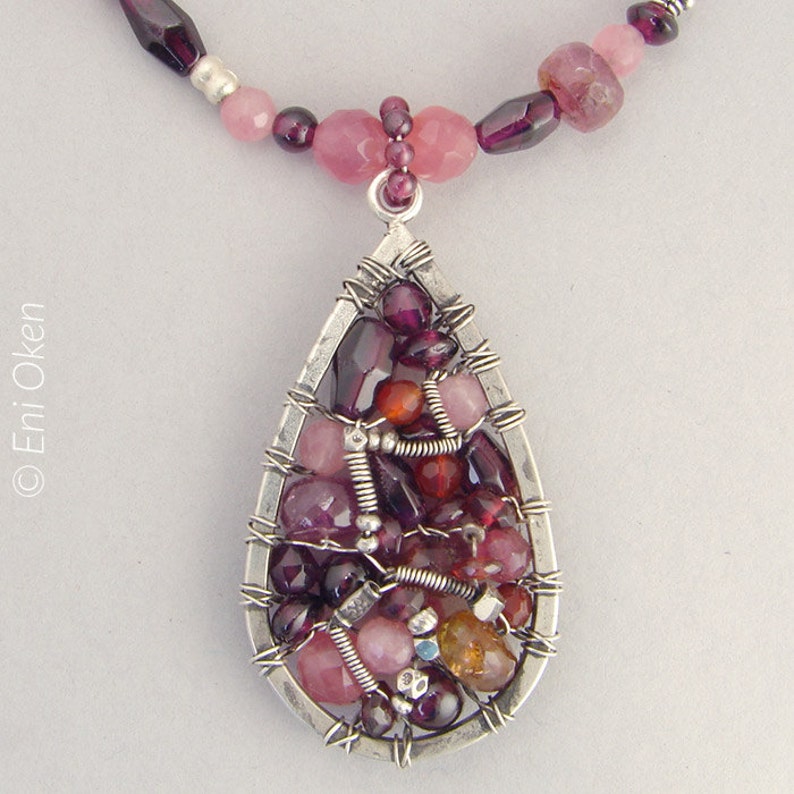 Mosaic Pendant PDF Tutorial - Etsy