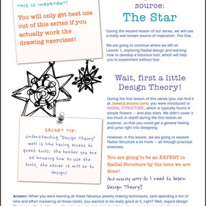 Think & Design 02 the Star PDF Tutorial - Etsy