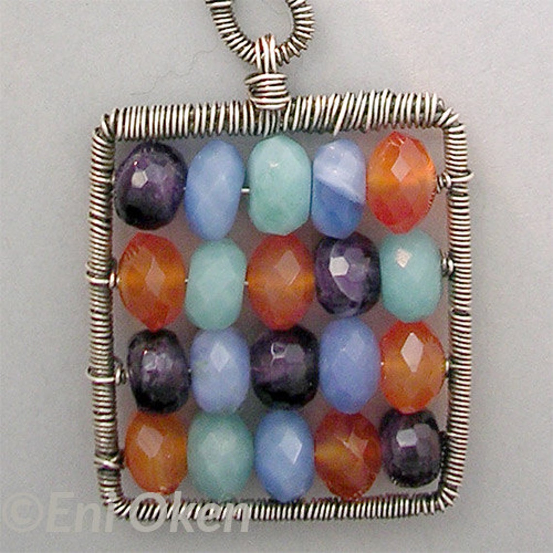 Abacus Pendant PDF Tutorial - Etsy
