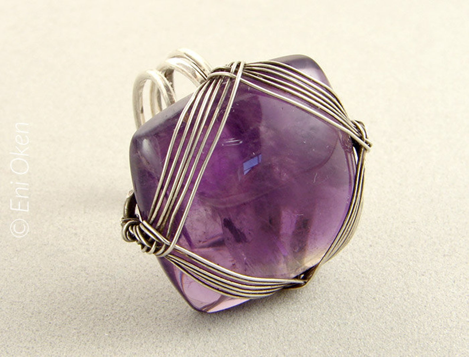 Square Cab Ring PDF Tutorial - Etsy