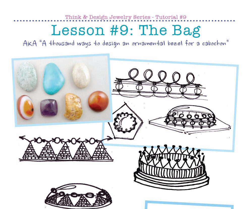 Think & Design 09 the Bag PDF Tutorial - Etsy