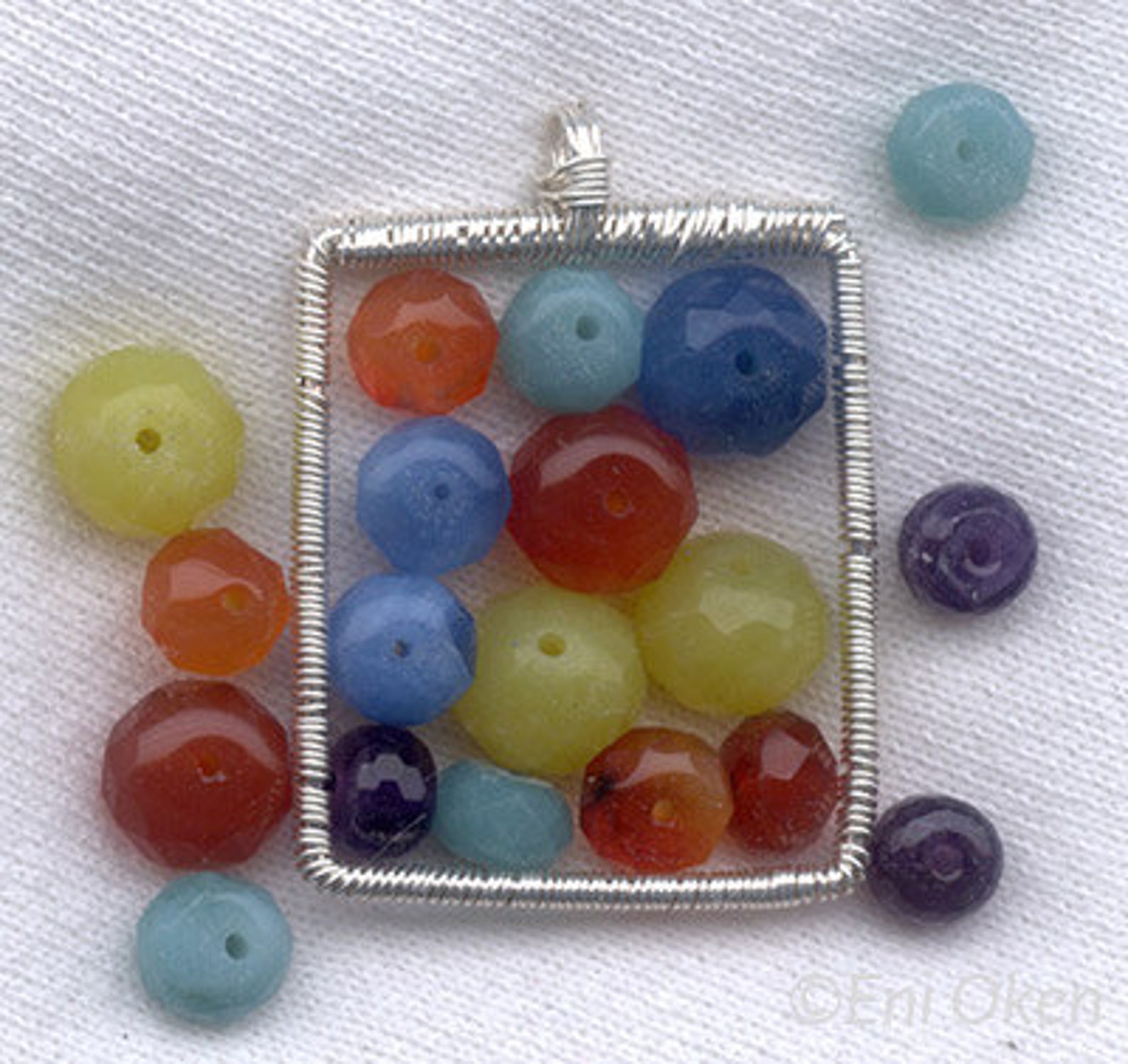 Abacus Pendant PDF Tutorial - Etsy