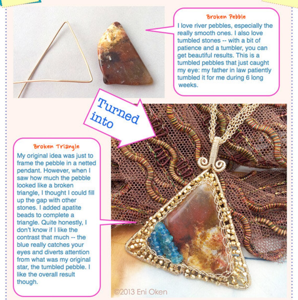 Broken Triangle PDF Tutorial - Etsy Canada