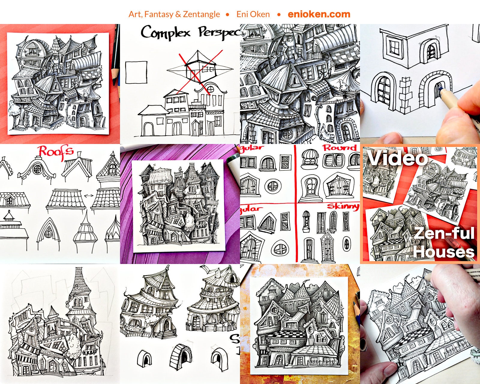 Zenful Houses video to Ebook Download PDF - Etsy