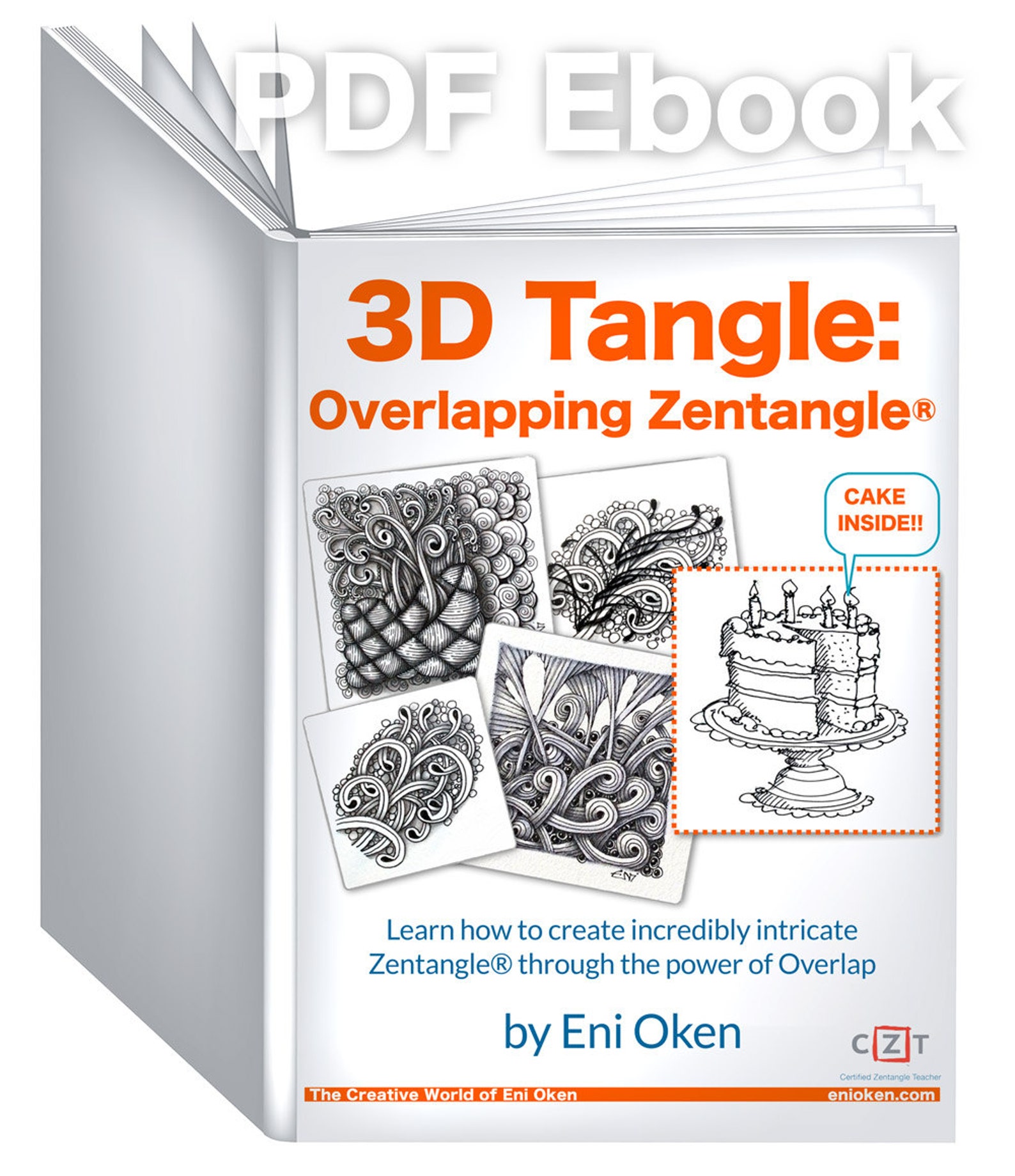 Overlapping Zentangle® Download PDF Tutorial Ebook - Etsy