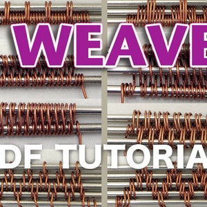8 Classic Wire Weaves PDF Tutorial - Etsy