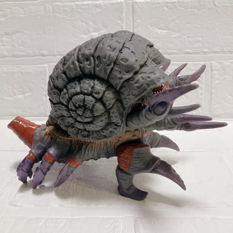 Rare 1997 BANDAI Ultraman Ultra Monster Gatanothor Soft Vinyl Figures ...