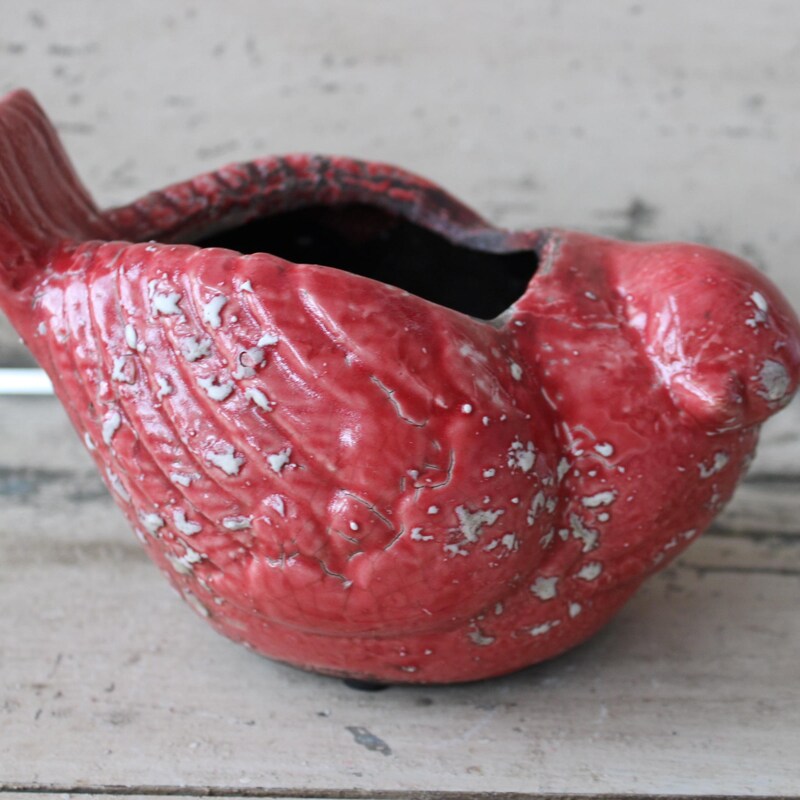 Ceramic Bird Planters - Etsy