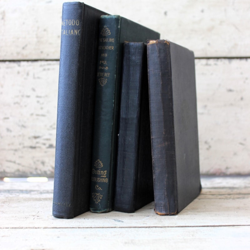 Antique Book Collection - Etsy