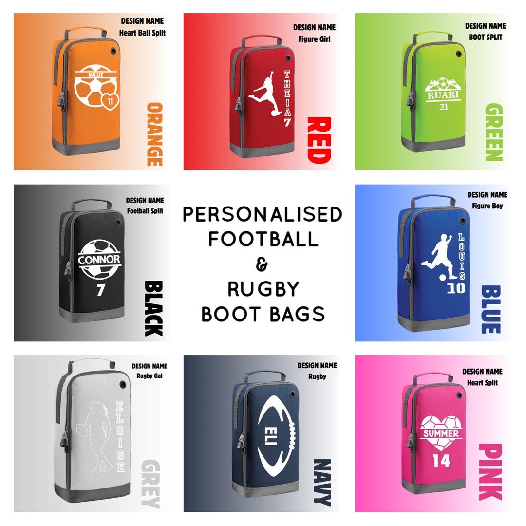 Personalised Boot Bag - Etsy