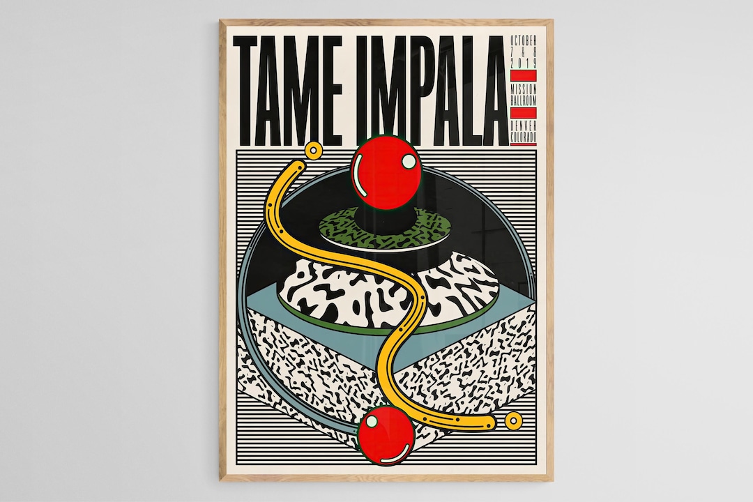 Tame Impala Poster, Tame Impala Print, Tame Impala Decor, Tame Impala ...