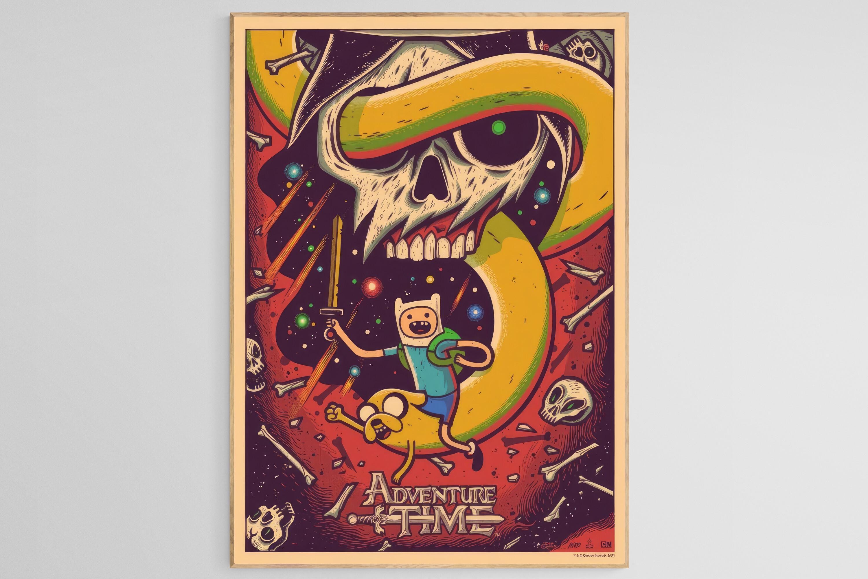 Adventure Time Poster, Adventure Time Print, Adventure Time Decor ...