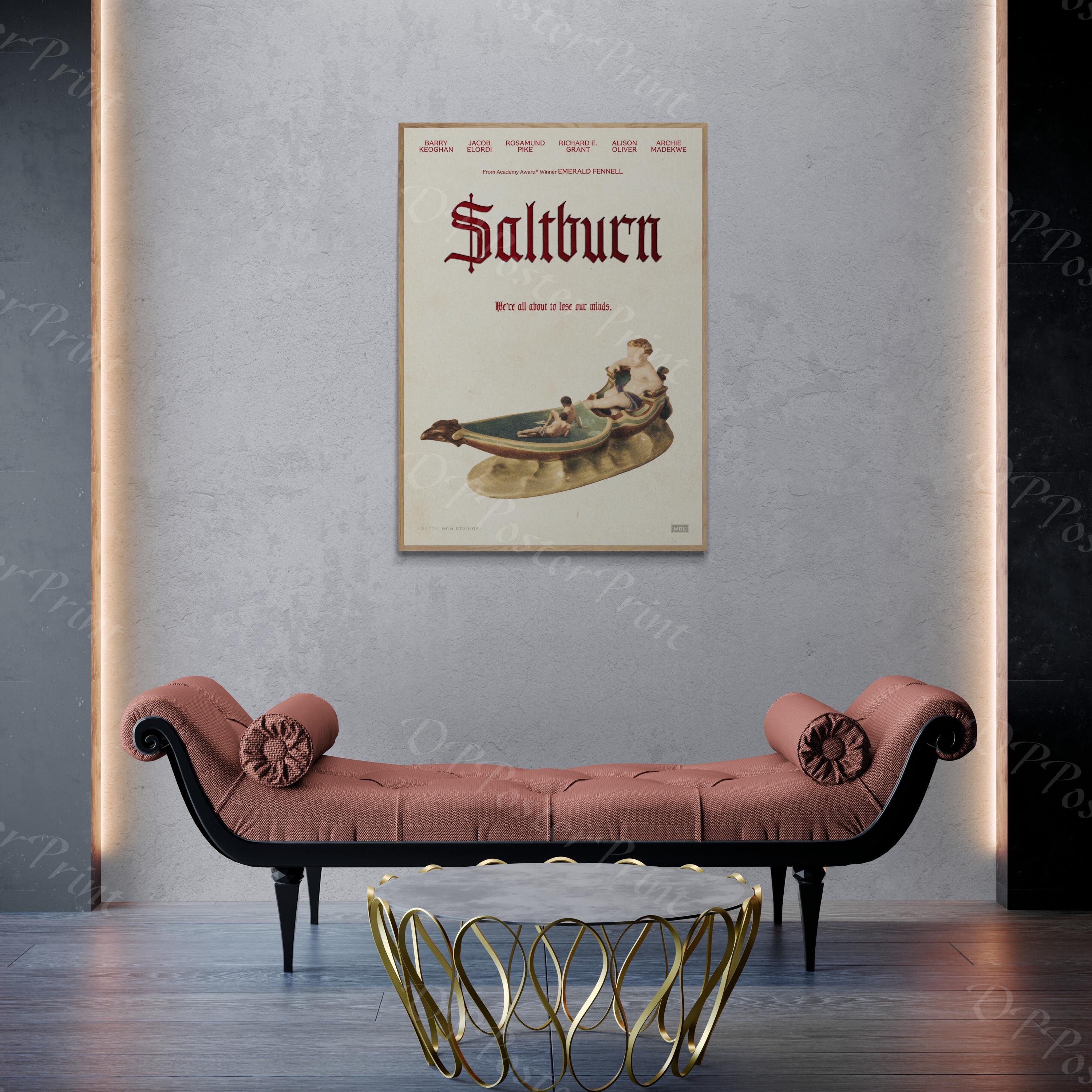 Saltburn Poster, Saltburn Decor, Saltburn Print, Movie Poster, Digital ...