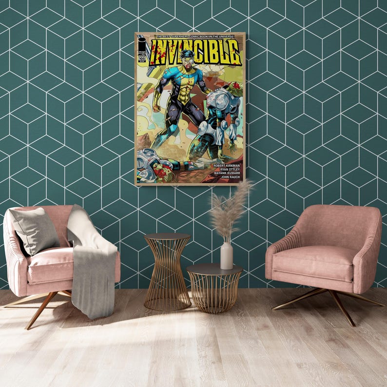 Invincible Poster, Invincible Print, Invincible Decor, TV Series Poster ...