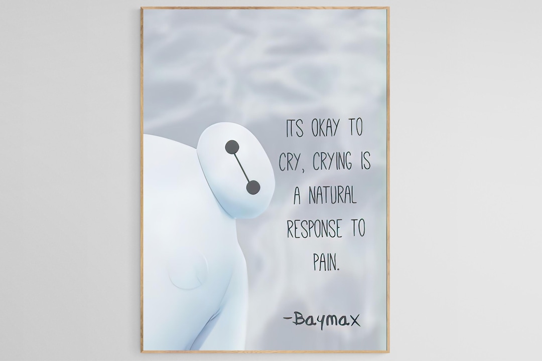 Baymax Quote, Baymax Print, Baymax Decor, Movie Baymax, Movie Poster ...