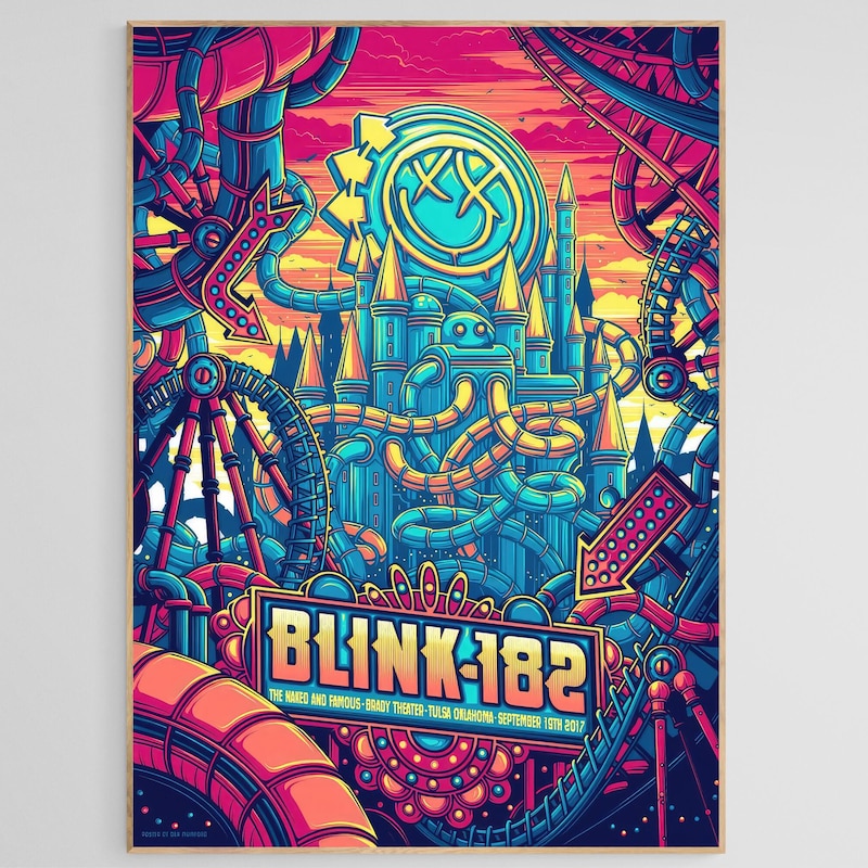 Blink 182 Poster - Etsy