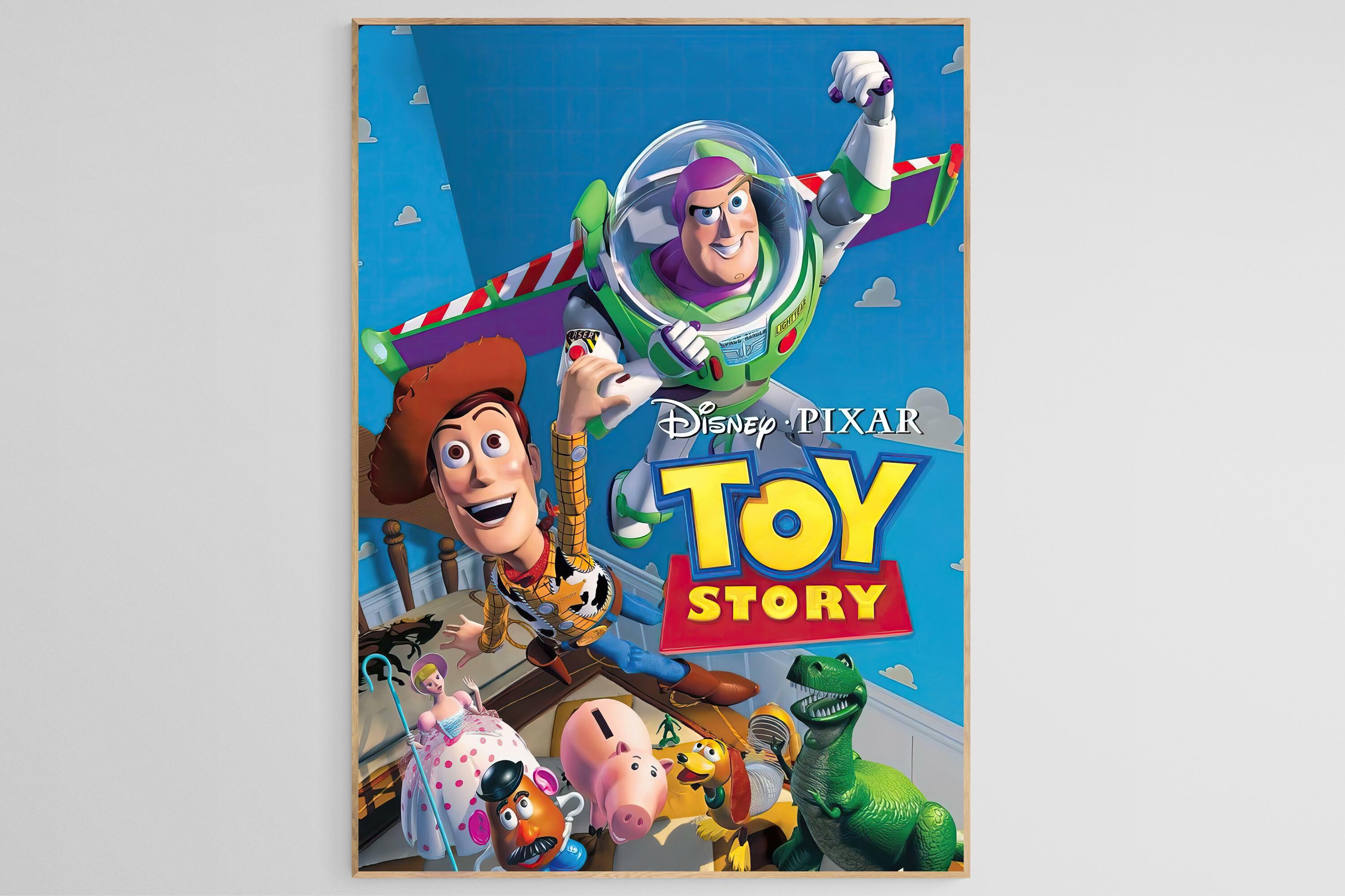 Toy Story Poster, Toy Story Print, Toy Story Decor, Movie Poster, Home ...