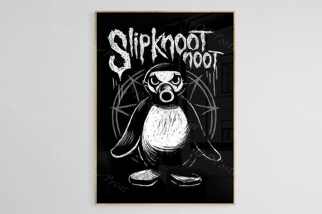 Slipknot Poster, Slipknot Print, Slipknot Decor, Slipknot Music Decor ...