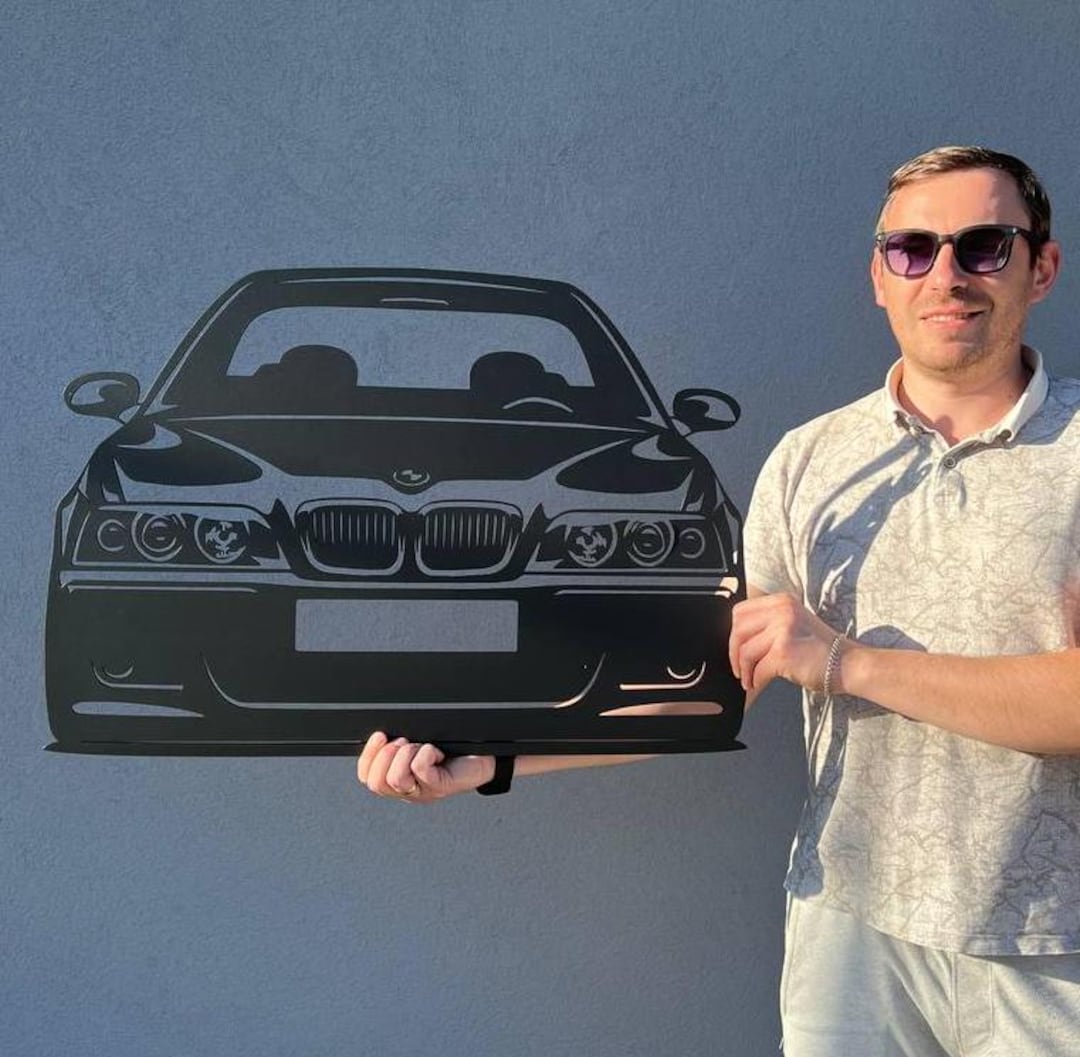 BMW E39, BMW E39 Wooden Wall Decor, Bmw E39 Wooden Wall Art, Bmw E39 ...