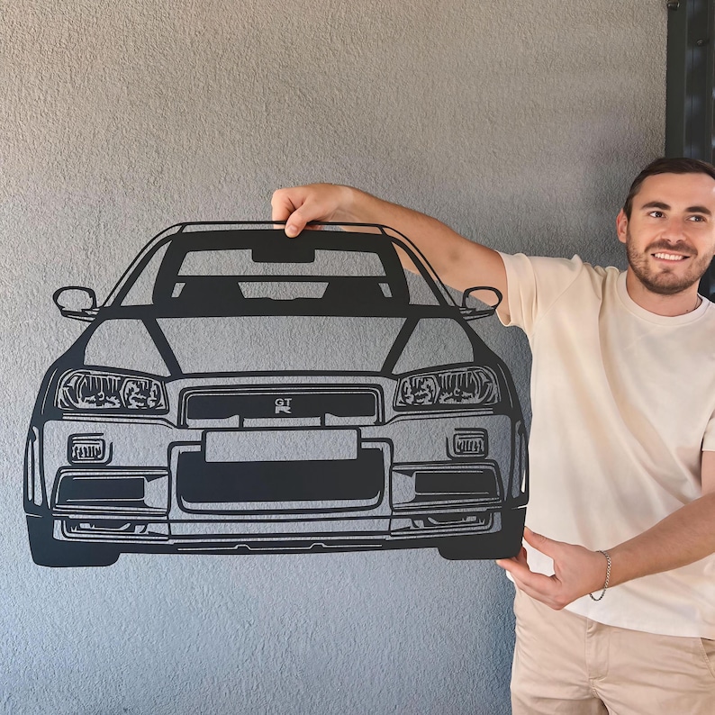 Painting Nissan Skyline R34, Painting Skyline R34, Painting Nissan ...