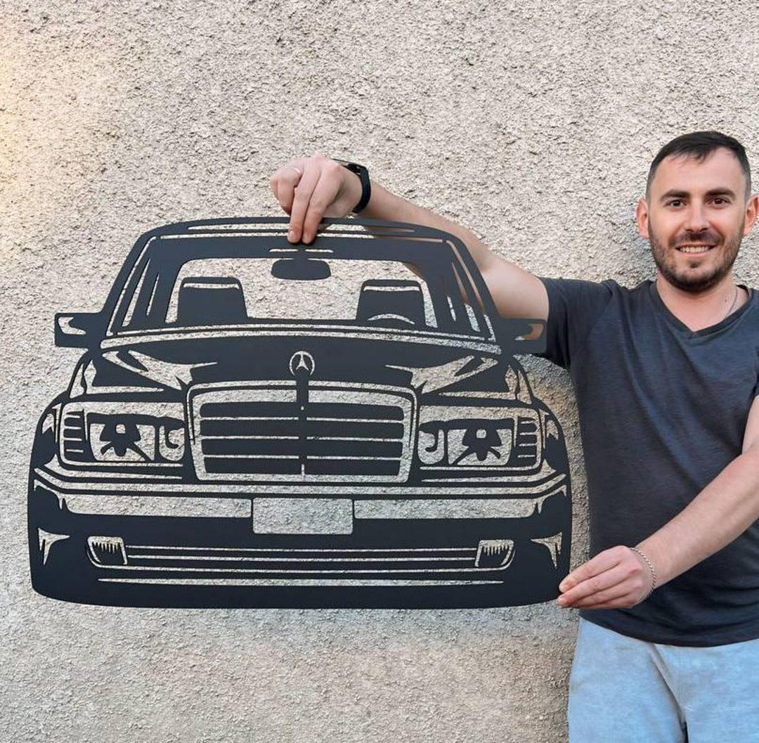Painting W124, W124 Wooden Painting, W124 Wooden Wall Decor, W124 Wall ...