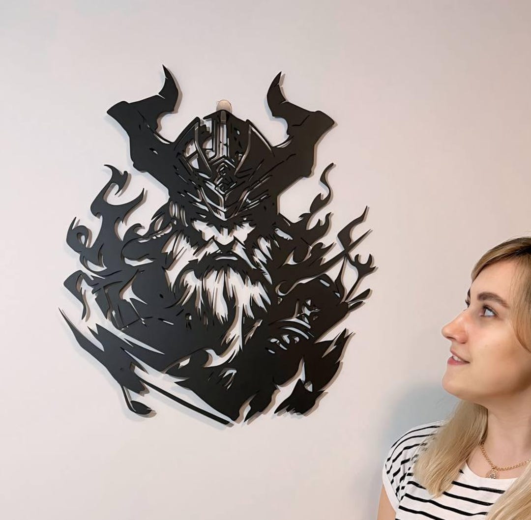 Vikings, Viking Wooden Wall Decor, Wooden Wall Art, Viking Wall Decor ...