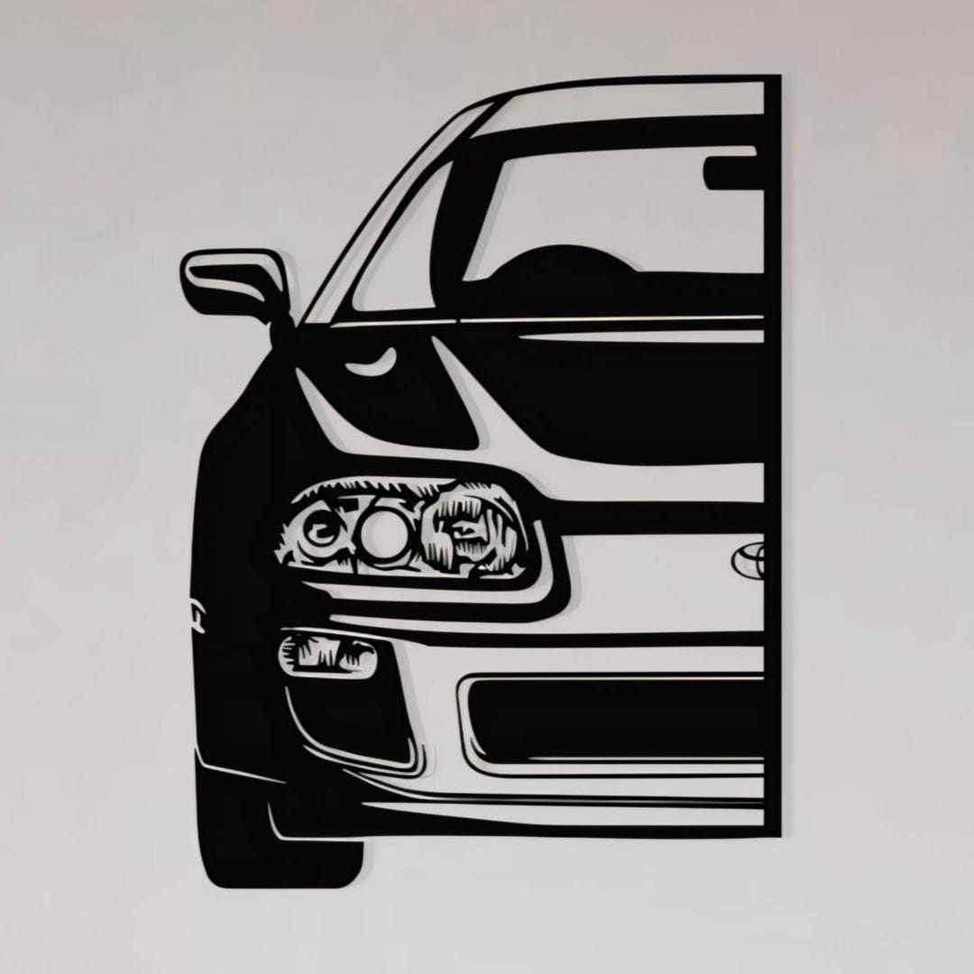 Toyota Supra MK4, Supra, Supra MK4, Supra Wooden Wall Decor, Supra ...