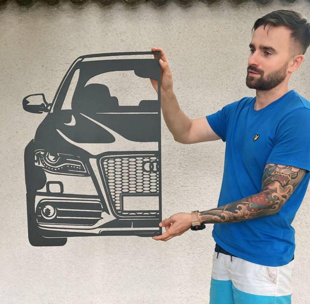 Audi A4 B8, Audi, Audi A4 B8 Wooden Wall Decor, Audi A4 B8 Wooden Wall ...